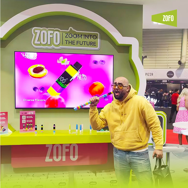 ZOFO and Dinner Lady Jointly Participate in the UK Vaper Expo